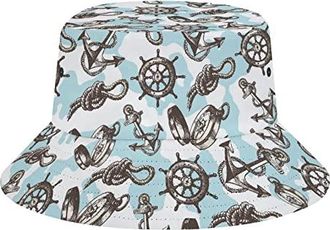 Generic Ancre Chapeaux De Visière Respirant Chapeau Soleil Léger Casquettes Visières pour Été Hommes Plein Air