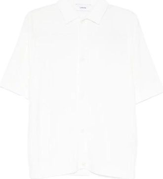 Lardini Rippshirt - - Tops - Herren - Wei&szlig; - XL