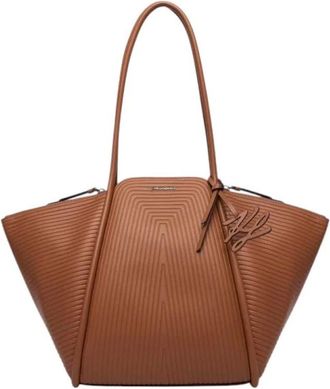 Karl Lagerfeld Femme, Sacs, Brun, Taille: ONE Size Lamaddalena Handtas