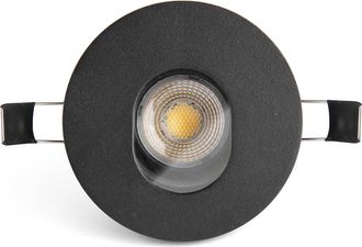 Faro Barcelona Faro Barcelona 43432 Niva Pinhole, schwenkbar, Schwarz, IP65