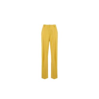 Elisabetta Franchi Weite Hosen - - Trousers - Damen - Gelb - L