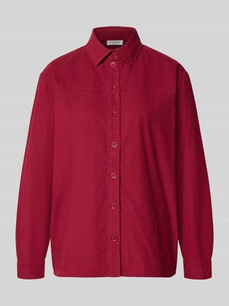 Christian Berg Regular Fit Bluse aus Feincord
