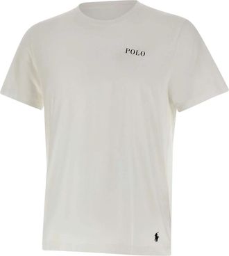 Polo Ralph Lauren Homme, Tops, Blanc, Taille: XL Fall25 T-shirt