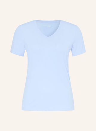 Schiesser Schlafshirt Mix+Relax blau