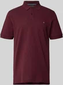 Christian Berg Regular Fit Poloshirt mit Logo-Stitching