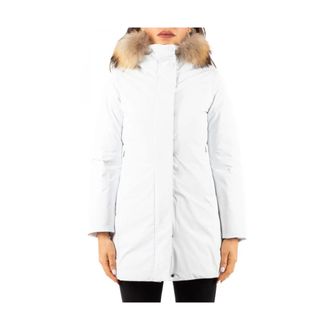 Hetreg&oacute; Femme, Vestes, Blanc, Taille: 40 FR Patricia Parka