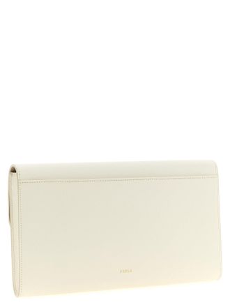 Furla Iride Clutch - Cream