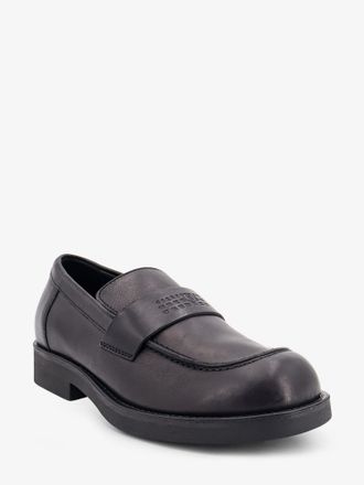 Maison Margiela Mens Leather Loafers Black