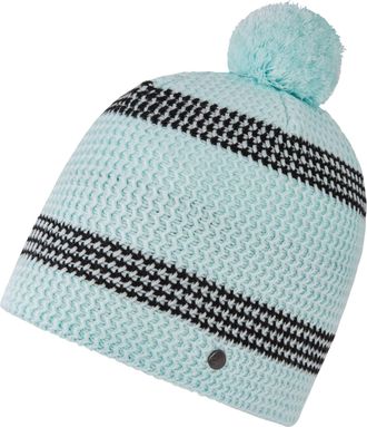 Ziener Damen INJA M&uuml;tze/gestrickt, Wolle, Fleece Futter, Ice, Einheitsgr&ouml;&szlig;e