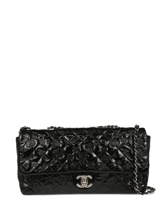 Chanel sac porté épaule Jumbo Classic Flap (2010) - Noir