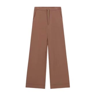 Guess Femme, Pantalons, Brun, Taille: 40 FR Merope Wide Leg Pants