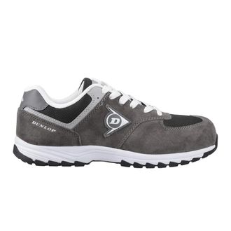 Dunlop Pfeil Sicherheitsschuhe f&uuml;r Herren, Leder (Holzkohle/Grau)