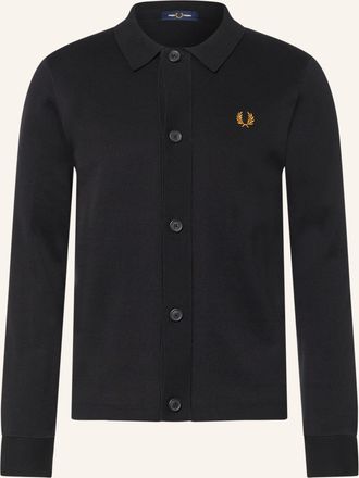 Fred Perry Strickjacke schwarz