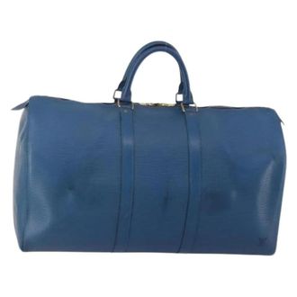 Louis Vuitton Pre-owned Boston Bag - - Pre-owned - Damen - Blau - ONE SIZE
