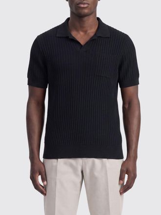 Roberto Collina Polo ROBERTO COLLINA Herren Farbe Schwarz