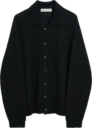 Our Legacy Button-Front Cardigan - Black
