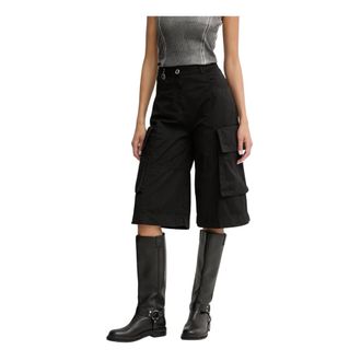Pinko High Waist Bermuda Shorts - - Shorts - Damen - Schwarzk - XS