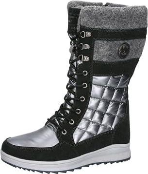 Lico Femme Signe Botte de Neige, Gris argenté, 38 EU