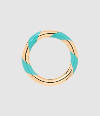 Aur&eacute;lie Bidermann Bague Positano Paille Acqua