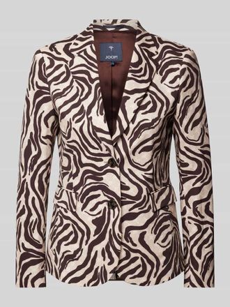 Joop Blazer mit Allover-Print