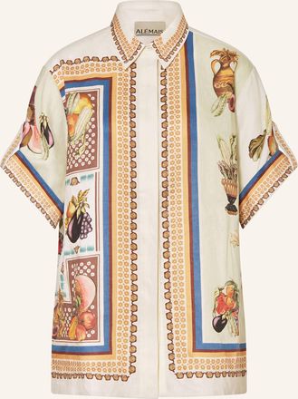 Alemais Alémais Blusenshirt Mercado Aus Leinen beige
