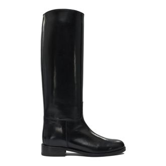 Maretto Leder-Reitstiefel - - Shoes - Damen - Schwarzk - 37 EU