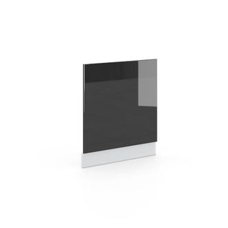 Vicco fa&ccedil;ade Fame-Line, Anthracite Haute Brillance/Blanc, 60 cm sans Plan de Travail