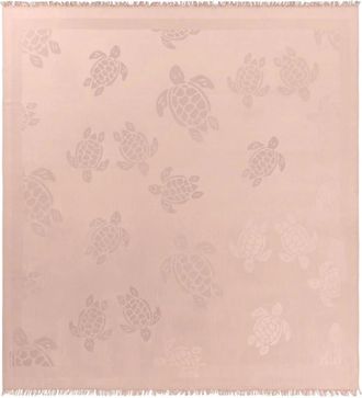 Vilebrequin unisex, Accessoires, Rose, Taille: ONE Size Ronde des Tortues Scarf