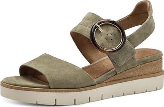Tamaris Sandales à bride pour femme 1-28206-42, Vert sauge uni, 38 EU