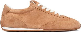 Stuart Weitzman Sneakers Colton Sleek SN228 Hellbraun