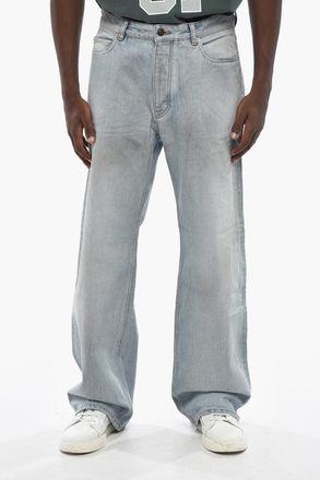 Balenciaga Distressed Straight-Leg Jeans 27cm Balenciaga