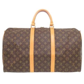 Louis Vuitton Pre-owned Keepall Bandouli&egrave;re 50 - unisex - Pre-owned - Brun - Taille: ONE Size