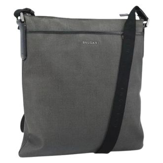 Bulgari Pre-owned Plastic Shoulder Bag - - Pre-owned - Damen - Grau - ONE SIZE