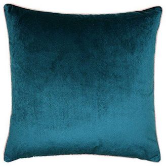 Riva Paoletti Signature Collection Meridian 55X55 FCUSH Blush, Polyester, Teal Blau/Erröten Rosa, 55x55cm