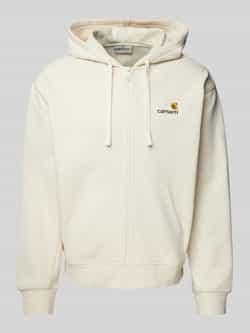 Carhartt Work in Progress Sweatjacke mit Logo-Stitching