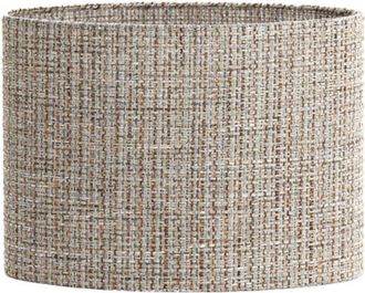 Light & Living Lampenschirm - Okavi - braun - textil - E27 - - Light&living