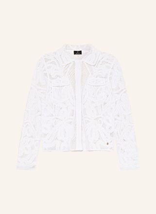 Monari Monari H&auml;keljacke weiss