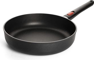 Woll Eco Lite QXR Hochrandpfanne &Oslash; 28 cm mit abnehmbarem Stiel - PFAS-freie Antihaftpfanne, backofenfest & sp&uuml;lmaschinengeeignet - Pfanne Induktion - Induk