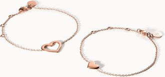 Purelei Radiant Love Armband Set, verstellbare L&auml;nge