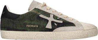 Premiata Femme, Chaussures, Vert, Taille: 36 EU Stevend Baskets