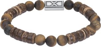 iXXXi Men Perlenarmband Charlie Schwarz | L