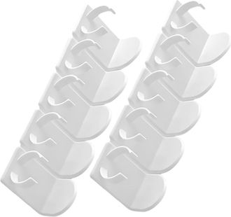 Valiclud 2 St&uuml;ck Wandhalterung Selbstklebend Multifunktionaler Aufbewahrungsrack mit F&auml;chern Geeignet f&uuml;r Parf&uuml;m Elektrische Zahnb&uuml;rsten Lotionen Einfache Mont