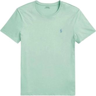 Ralph Lauren Homme, Tops, Vert, Taille: S Cotton T-Shirt