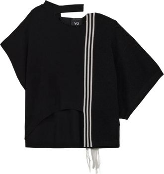 Yohji Yamamoto Femme, Tops, Noir, Taille: 40 FR Knit Top