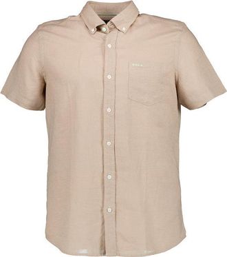 N.Z.A. Herren Kurzarmhemd beige
