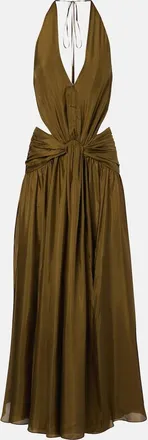 Zimmermann Robe longue Indra en soie