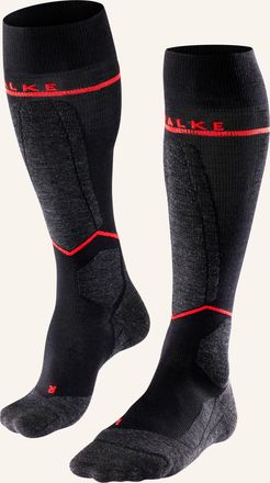 Falke Skisocken sk4 Energizing Light Wool schwarz