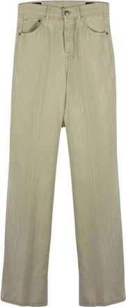 Dondup Femme, Jeans, Beige, Taille: W25 Pantalon Jambe Large