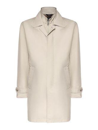 Fay Manteau Au Genou - Beige