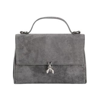 Patrizia Pepe Sac bandouli&egrave;re Minimal Fly - Femme - Sacs - Gris - Taille: ONE Size